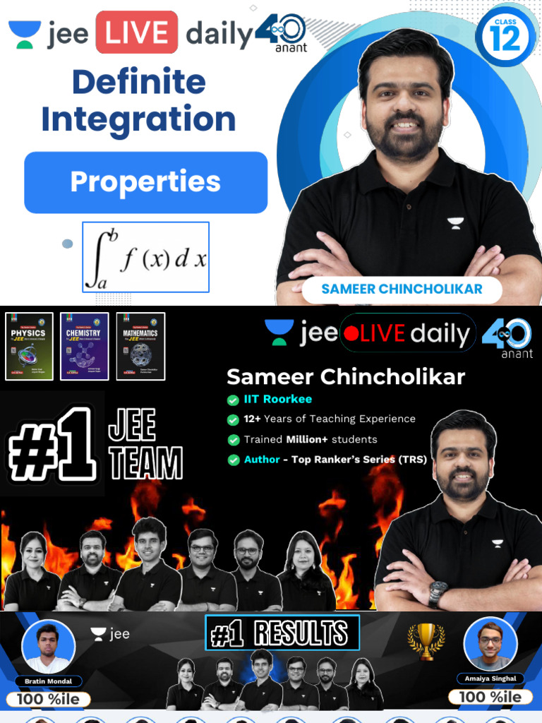 Definite Integration JEE Notes | PDF