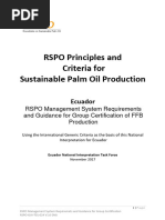 RSPO SCC 2020 Audit Checklist | PDF | Audit | Internal Audit