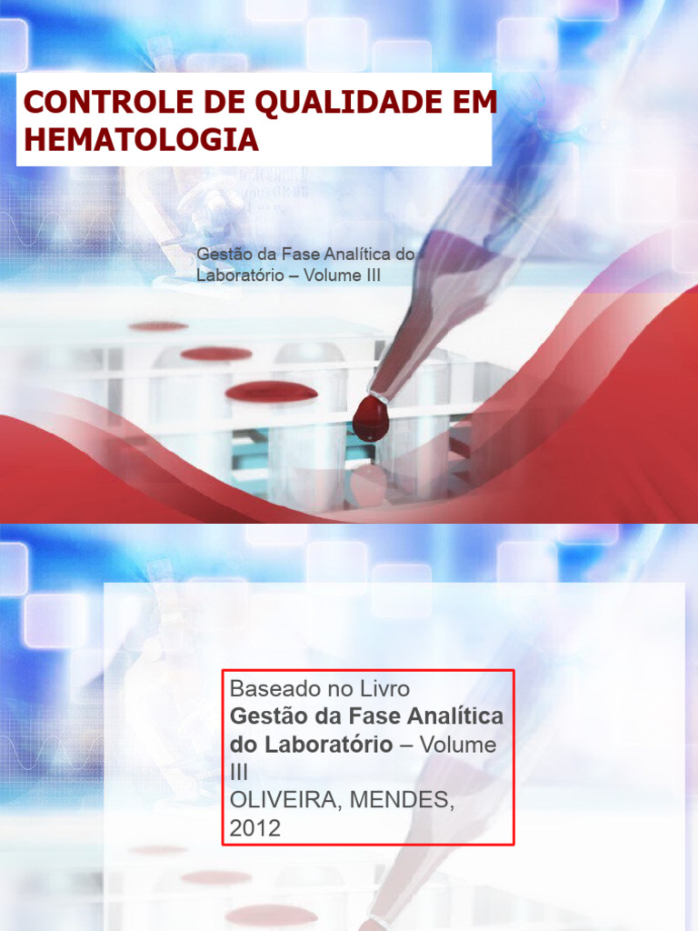 Controle de Qualidade em Hematologia | PDF