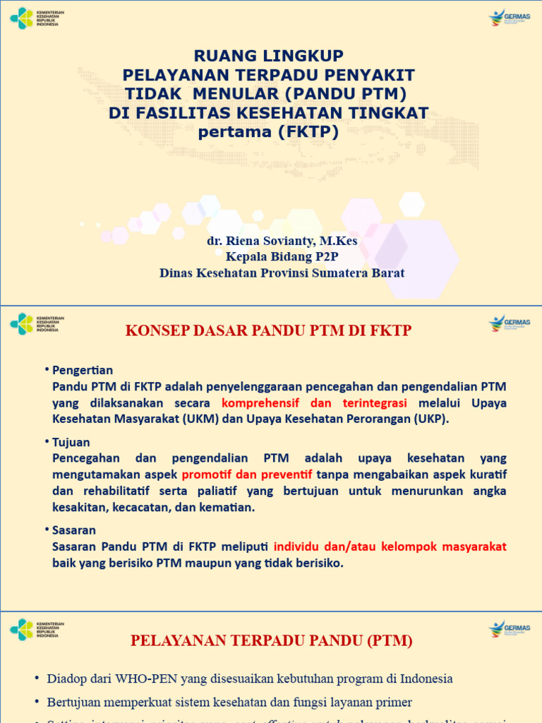 Pandu PTM di FKTP | PDF