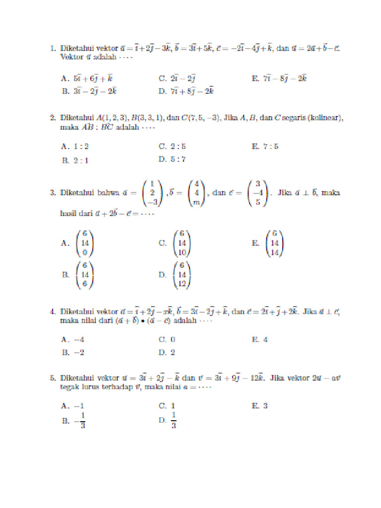 Contoh Soal Matematika | PDF