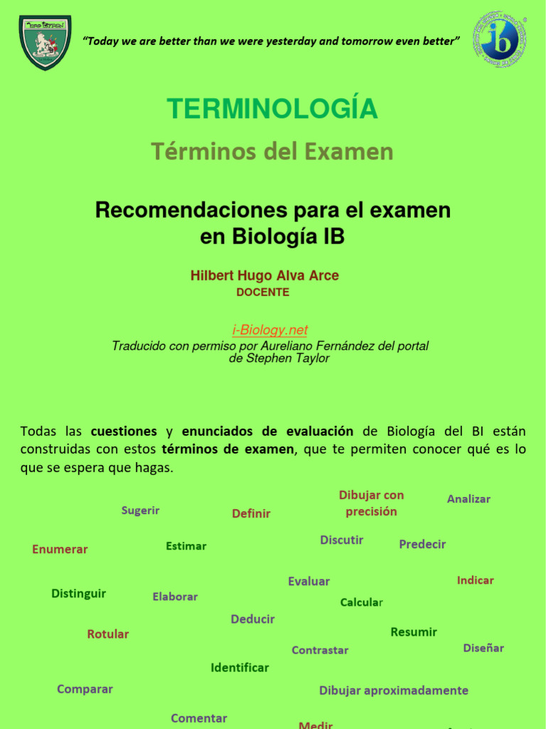 TERMINOLOGÍA | PDF