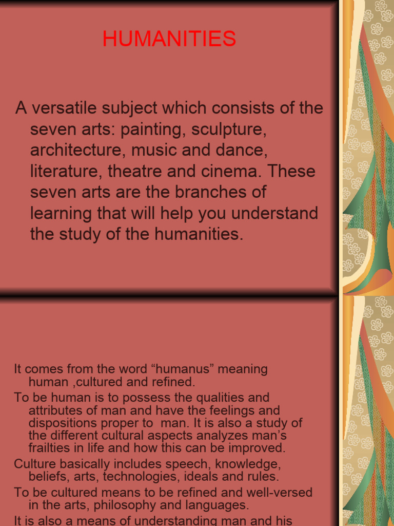 The Scope of Humanities 2 | PDF | String Instruments | Violin