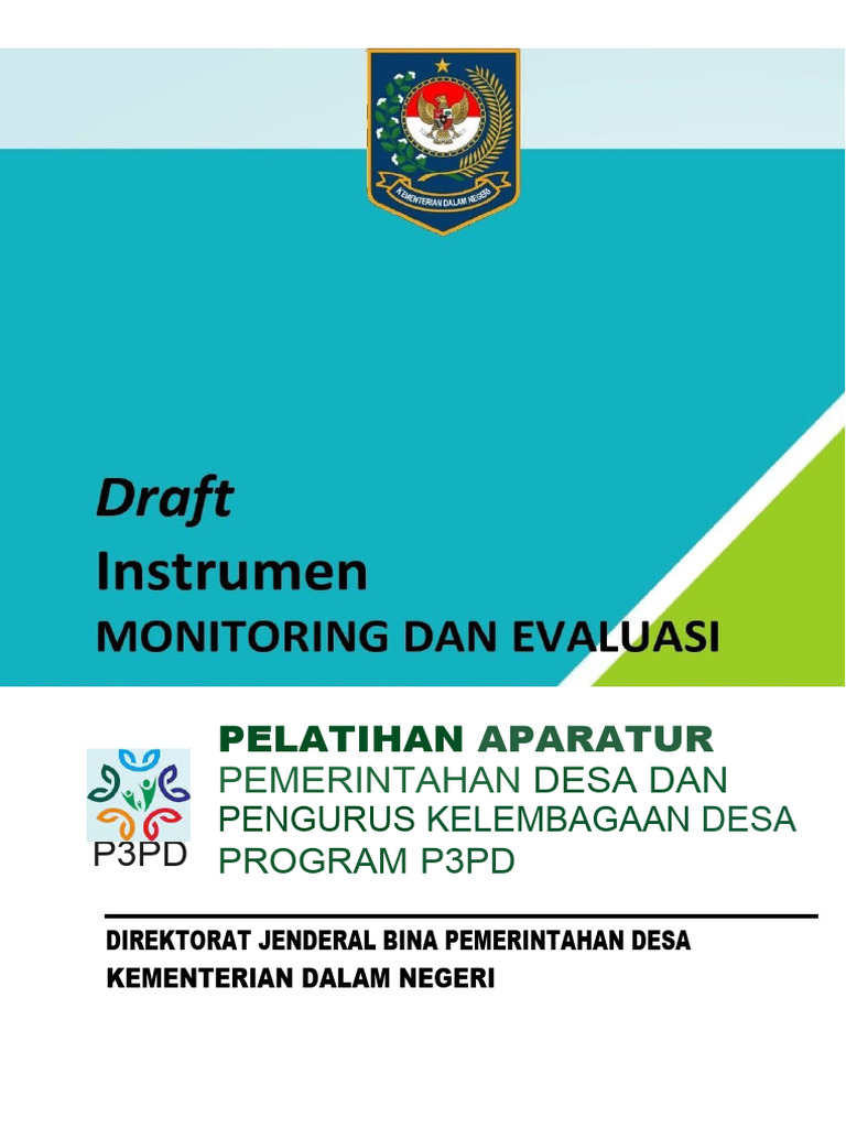 Panduan Instrumen Monev Pelatihan | PDF