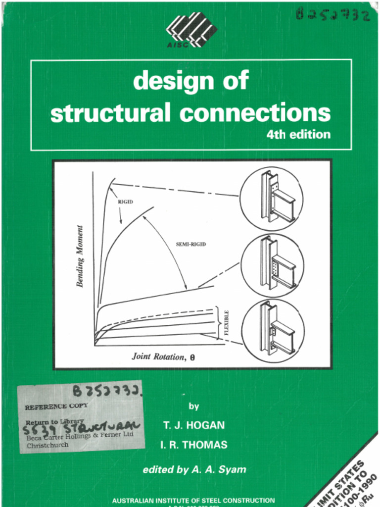 Design of Structural Connections | PDF