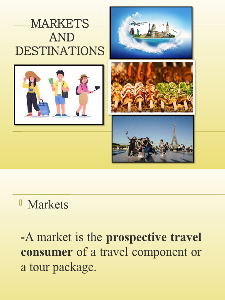 3 Markets and Destinations | PDF