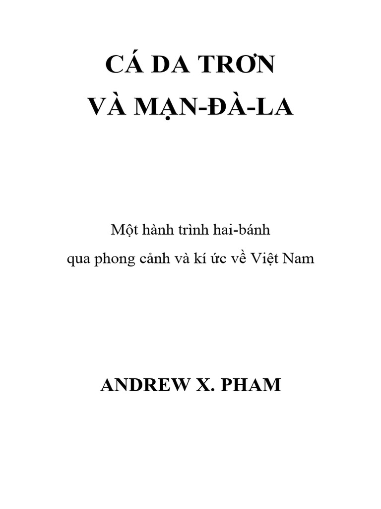 Bản Dịch Cá Da Trơn Và Mạn Đà La Pdf