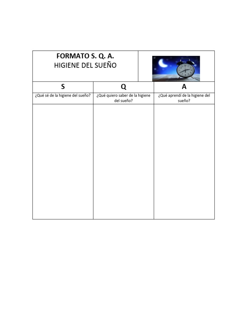 Formato S Q A | PDF