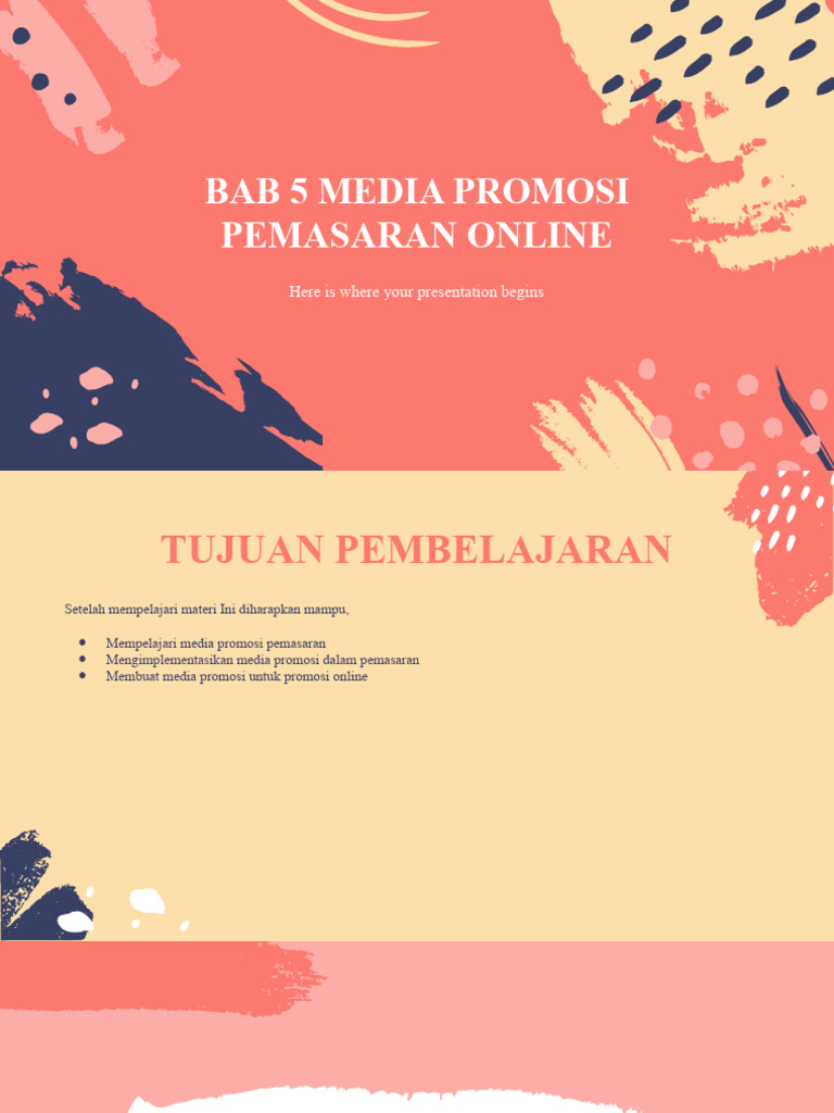 Ppt Promosi Produk Pertemuan 5 | PDF