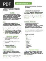 General Chemistry 1 Reviewer (G12) | PDF | Ion | Atomic Orbital