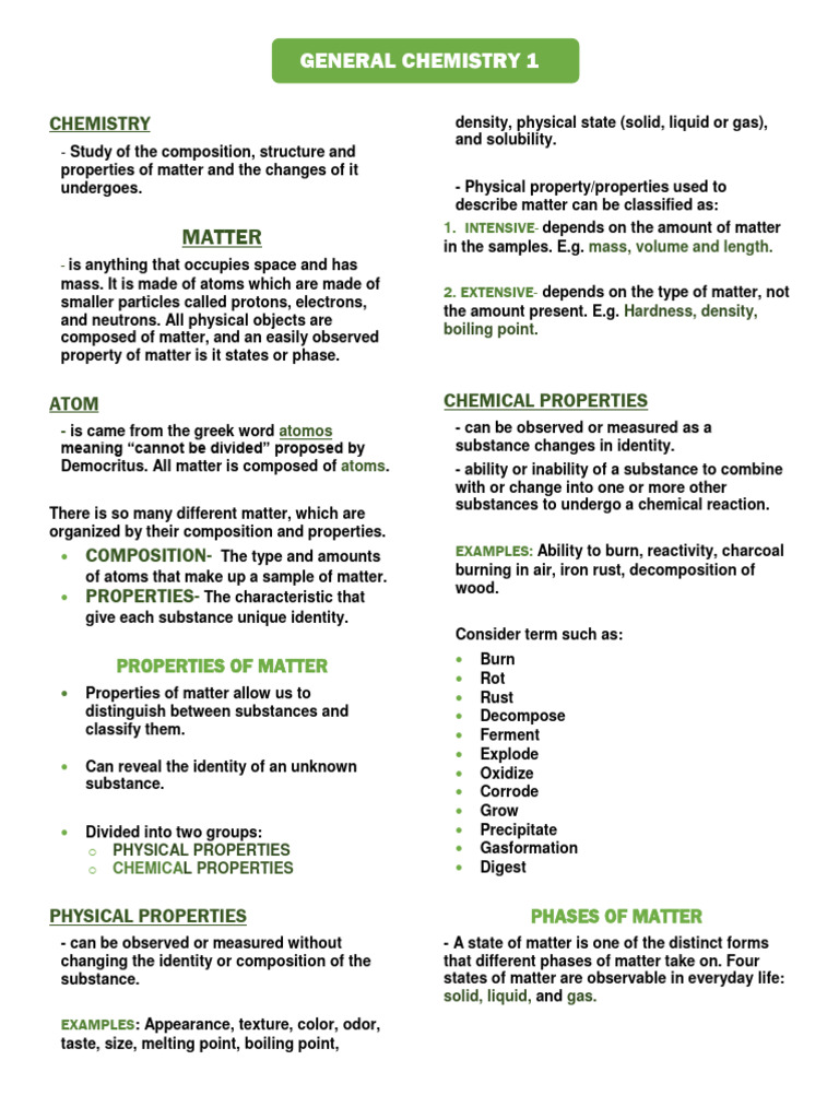 General Chemistry 1 | PDF | Atomic Orbital | Significant Figures