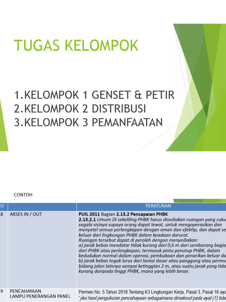 Temuan K3 Nov 2023 | PDF