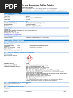 Ferrous Sulfate MSDS Overview | PDF | Personal Protective Equipment ...