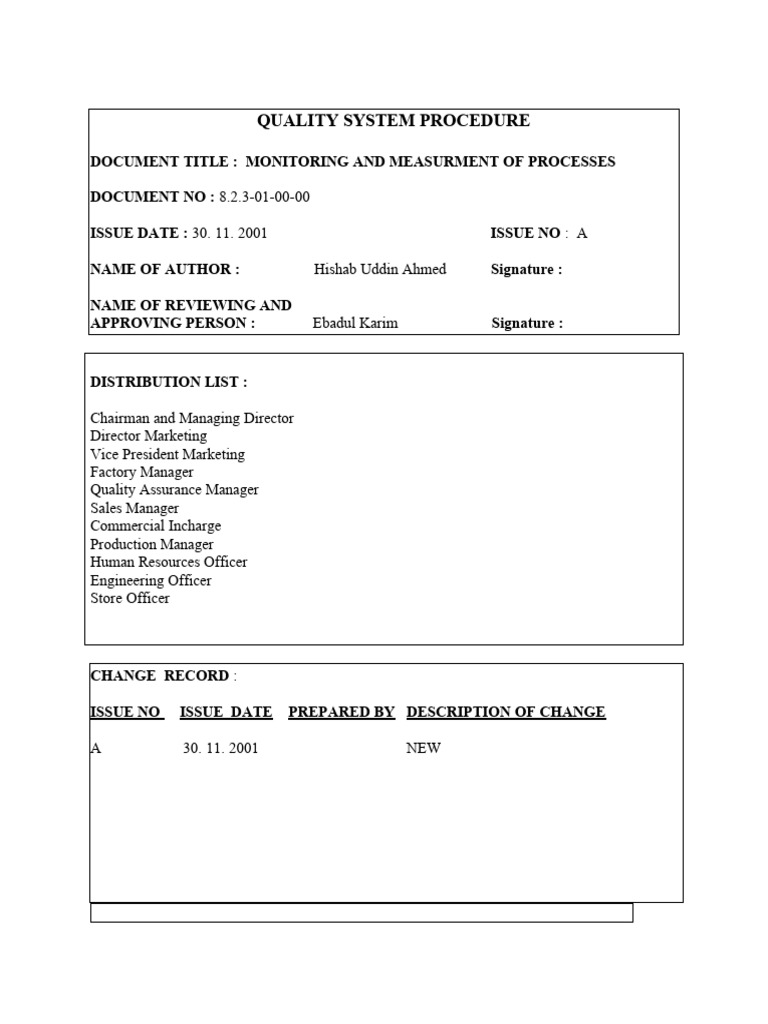 Process Monitoring Guide | PDF