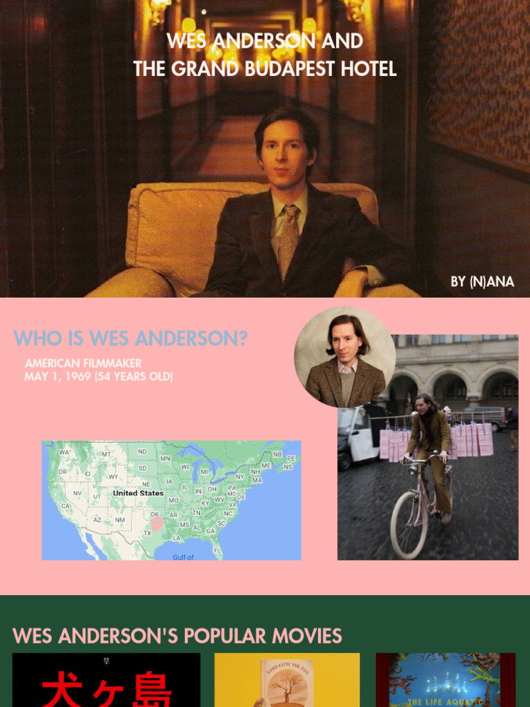 Wes Anderson's Unique Cinematic Style | PDF