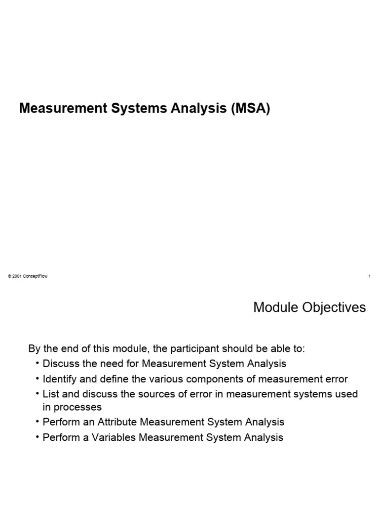 18 Measurement Systems Analysis | Download Free PDF | Accuracy And ...