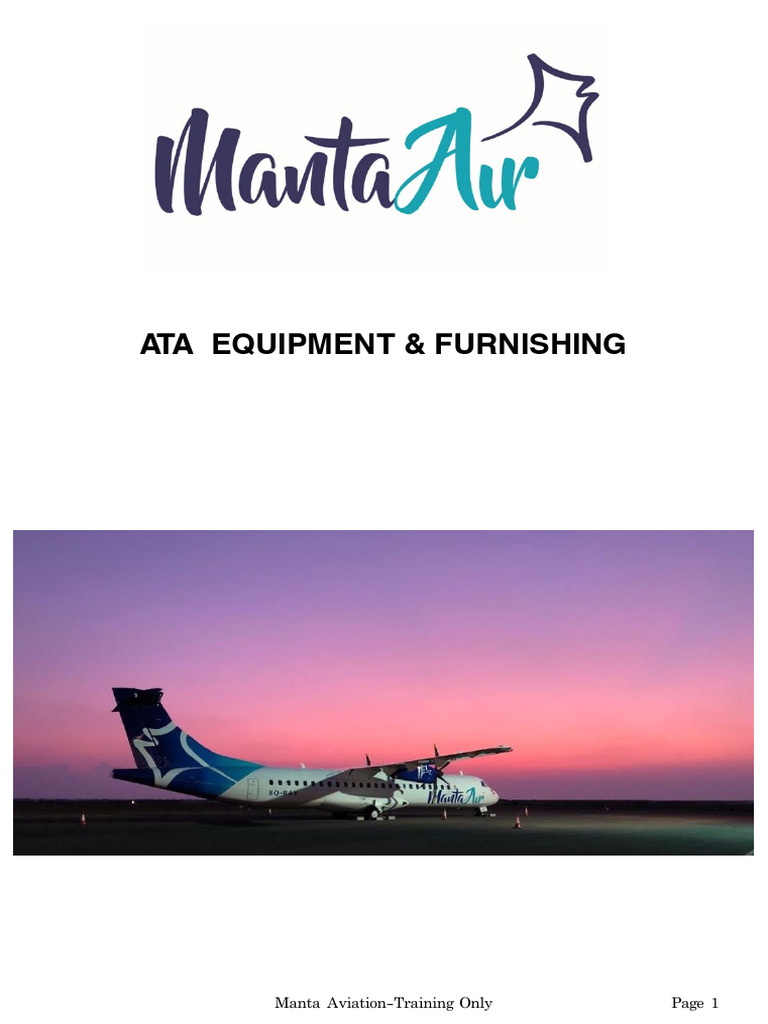 ATA 25 Equipment and Furnishings Overview | PDF