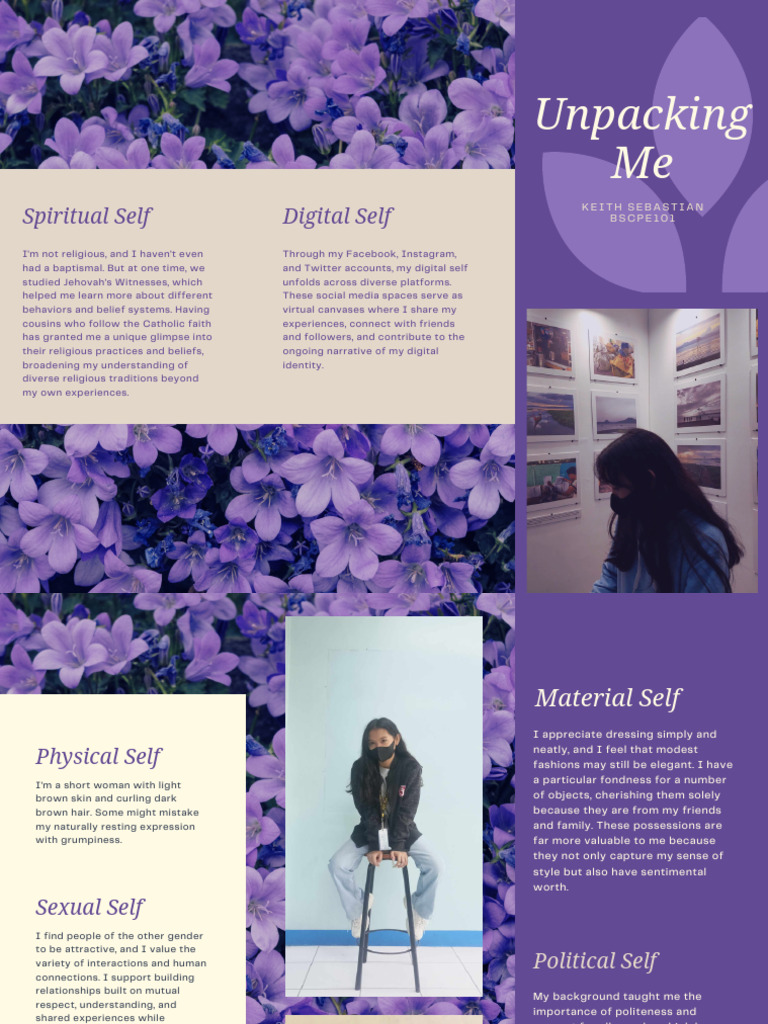 Exploring My Multifaceted Identity | PDF | Self | Social Psychology