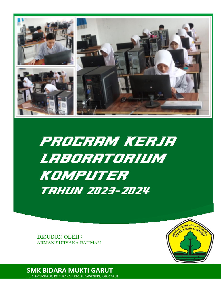 Program Kerja Laboratorium Komputer BMG | PDF