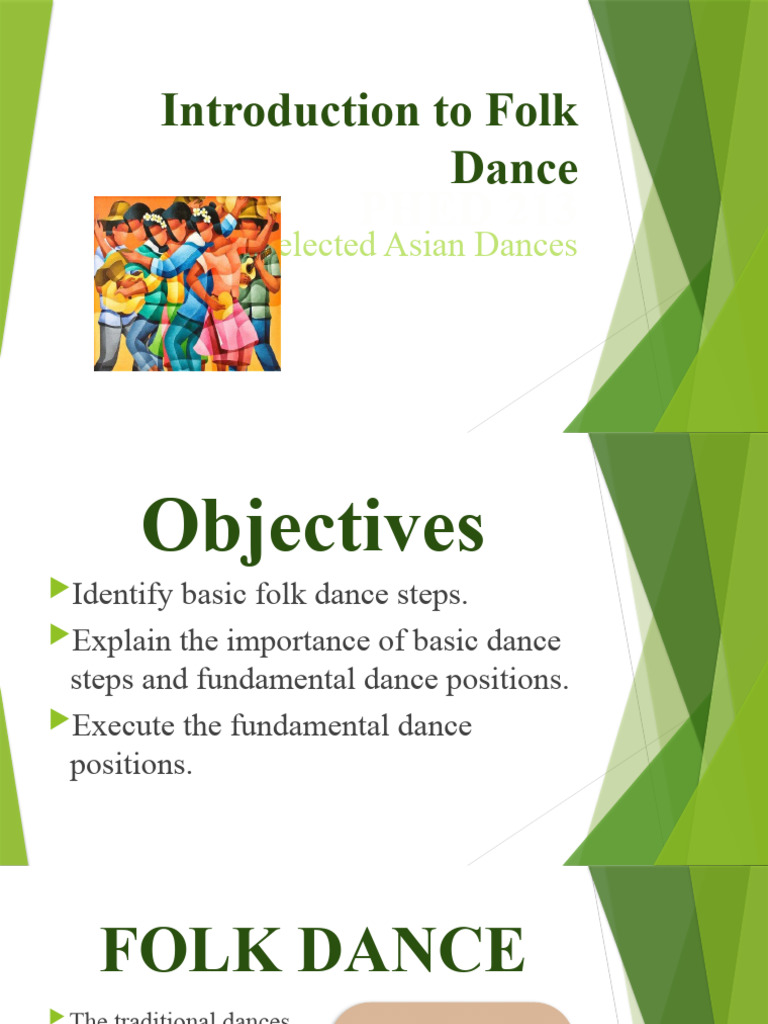 4.1 Introduction To Folk Dance | PDF | Dances | Performing Arts