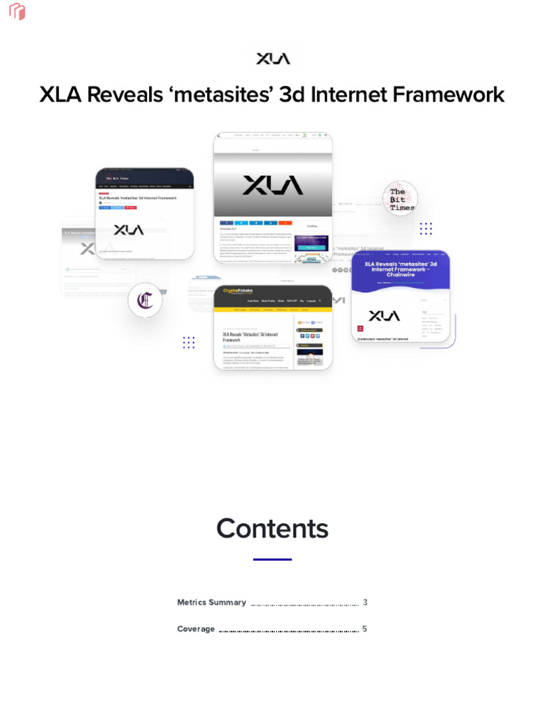 XLA Standard Package Report | PDF | Cryptocurrency | Internet