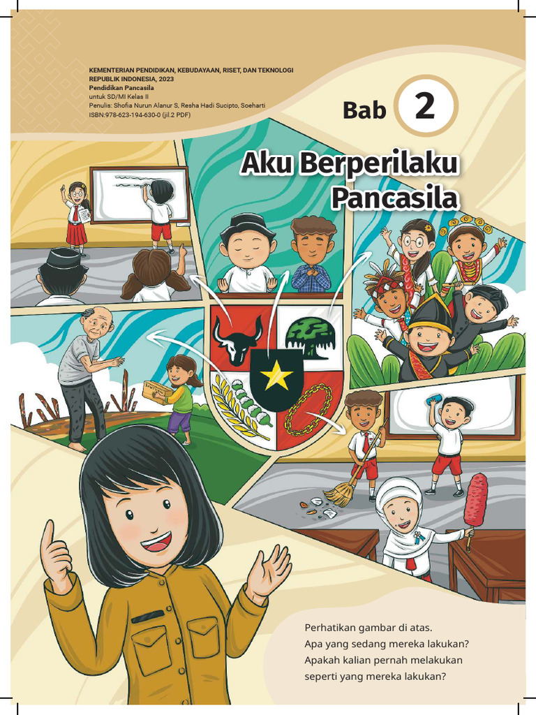 Buku Murid Pendidikan Pancasila - Pendidikan Pancasila Buku Siswa SD Kelas II Bab 2 - Fase A | PDF