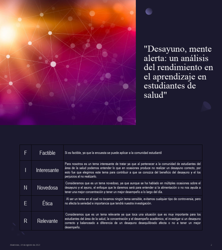 Componentes Del Acrónimo FINER | PDF