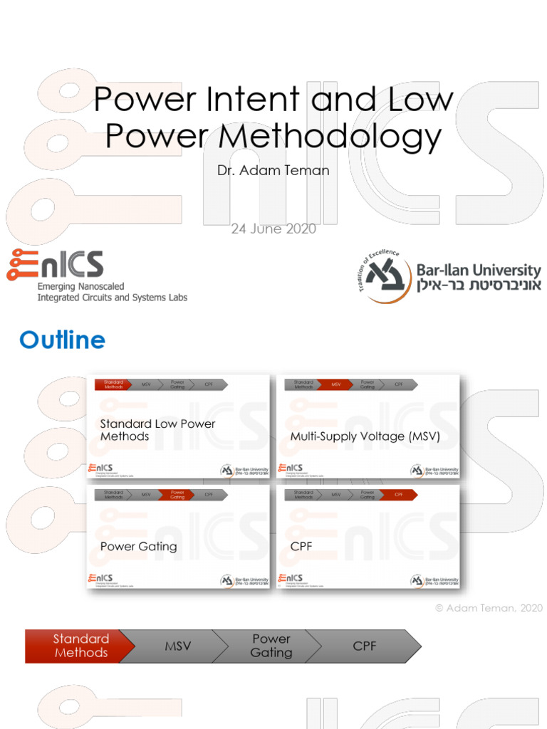 Power Intent and Low | PDF | Logic Gate | Electricity