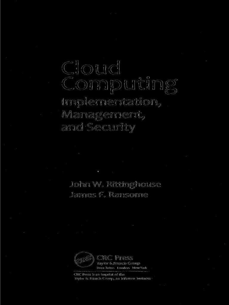Cloud Computing Book Pdf Software As A Service Cloud Computing 9700