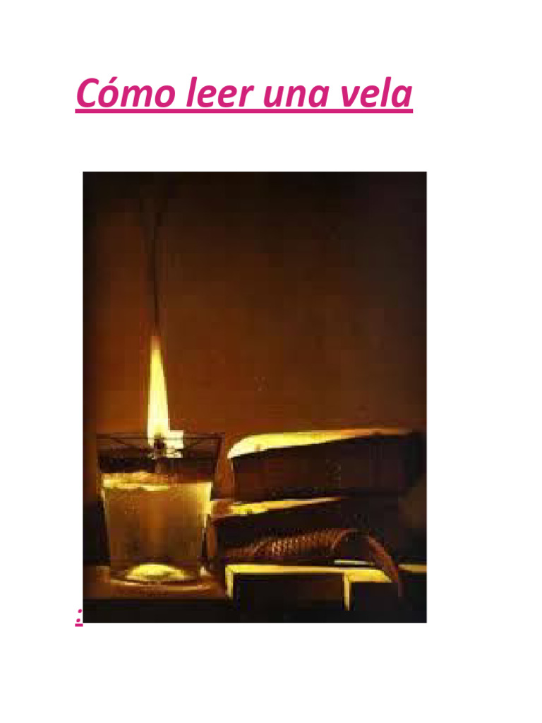 Cómo Leer Una Vela | PDF Cómo Leer Una Vela | PDF