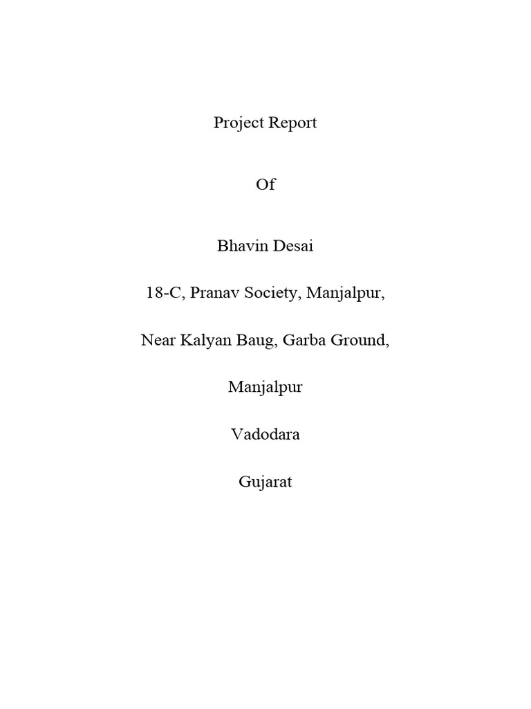 Project Report - 2 | PDF