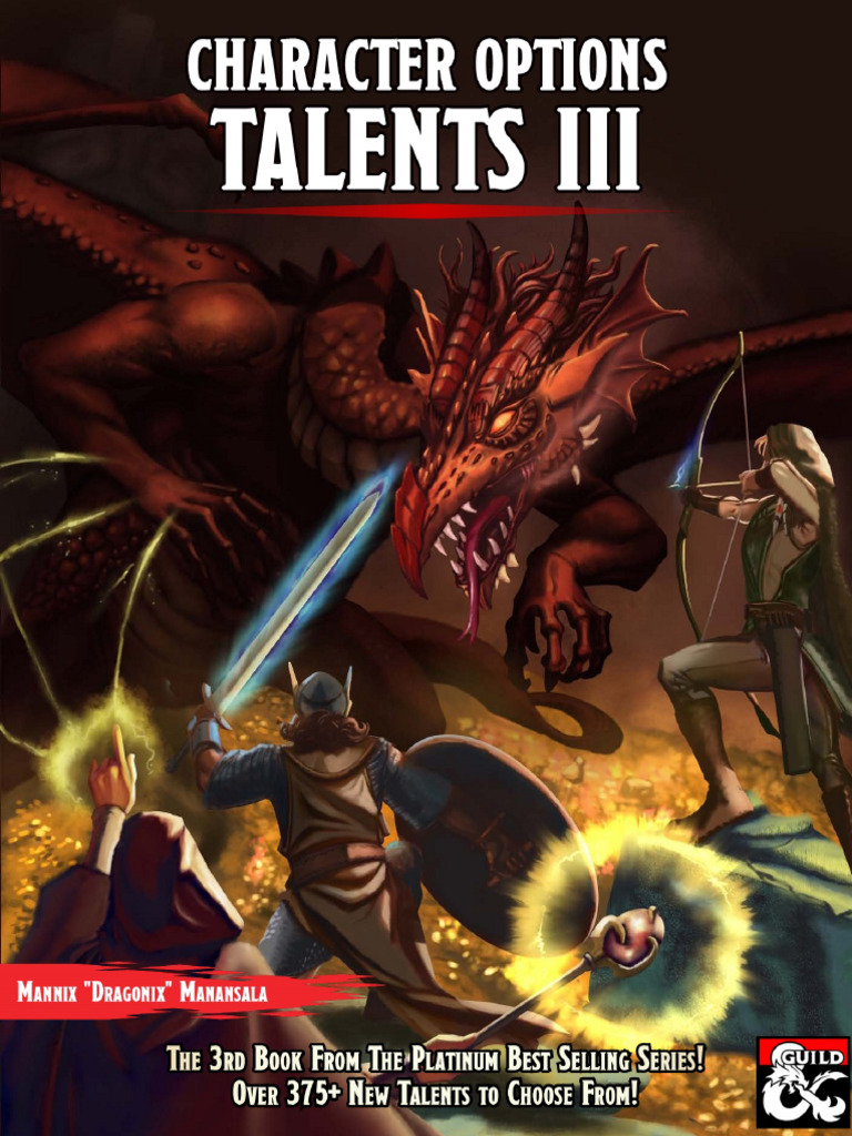 Character Options Character Talents 3 | PDF