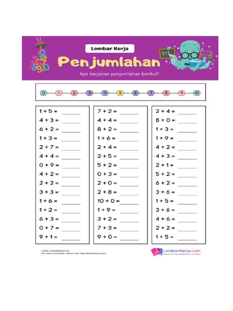 Penjumlahan 2 | PDF