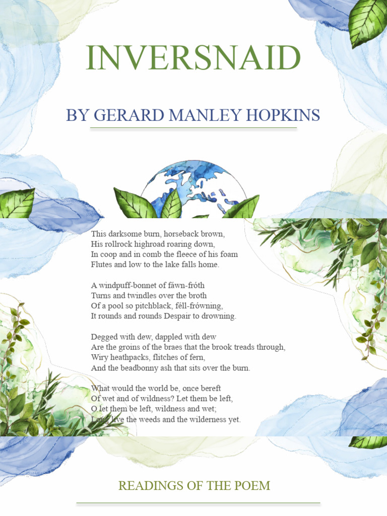 INVERSNAID Final | PDF | Poetry