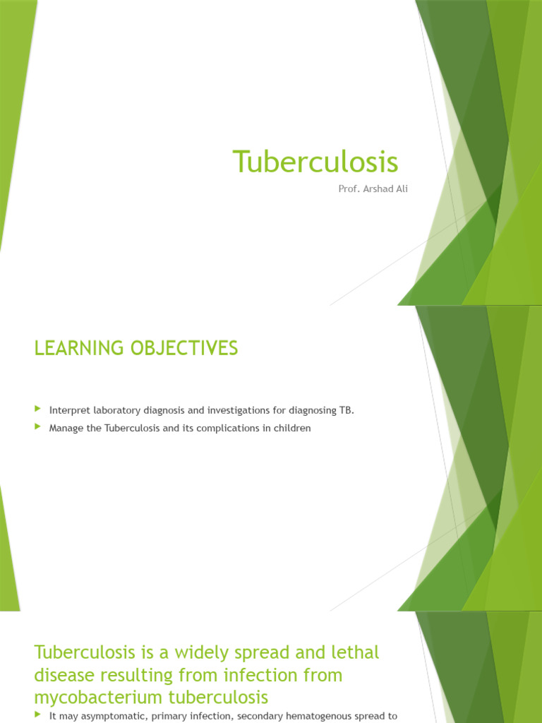 Tuberculosis | PDF | Tuberculosis | Infection