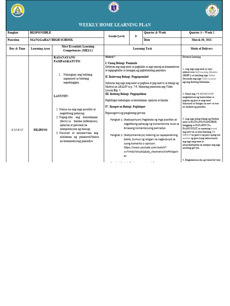 WHLP-8 Responsible | PDF