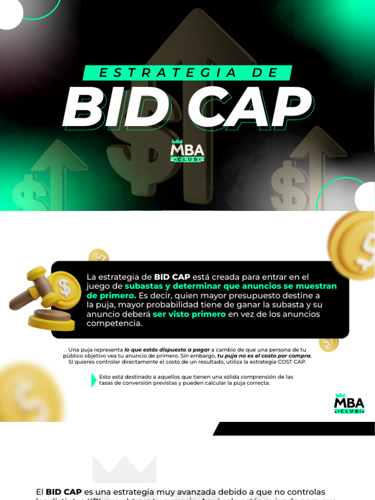 PDF Estrategia de Bid Cap | PDF
