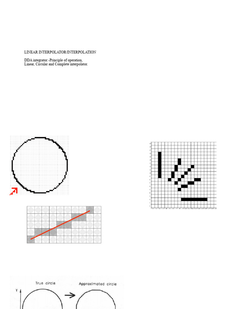 Interpolation | PDF | Numerical Control | Integral
