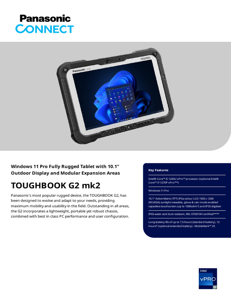TOUGHBOOK - G2 - mk2 - Specification 2023 12 14 - 11 10 04 | PDF ...
