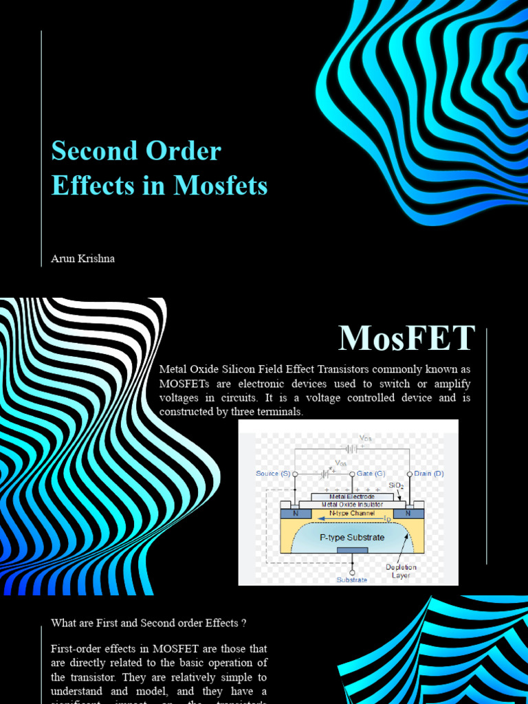 Second Order Effects in Mosfets | PDF | Mosfet | Field Effect Transistor