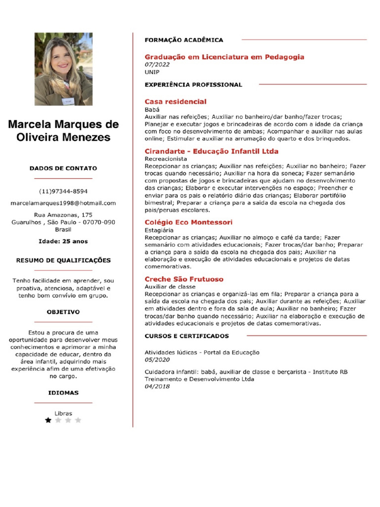 Currículo Att 2023 | PDF