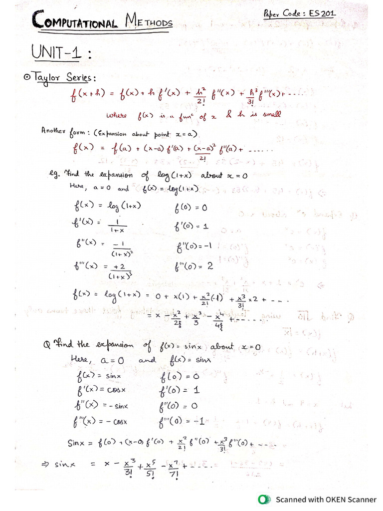 Cm Complete Notes Pdf