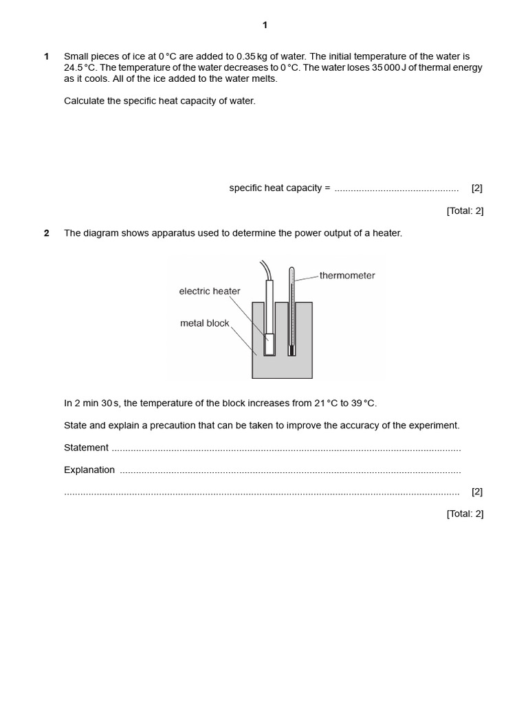 SHC CAIE Questions | PDF
