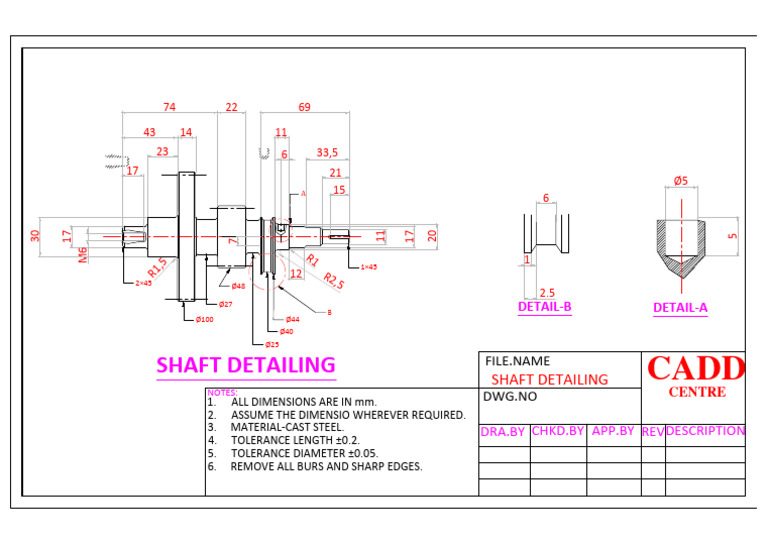 SHAFT cad | PDF