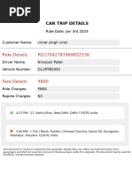 Car Service Bill Format Template | PDF