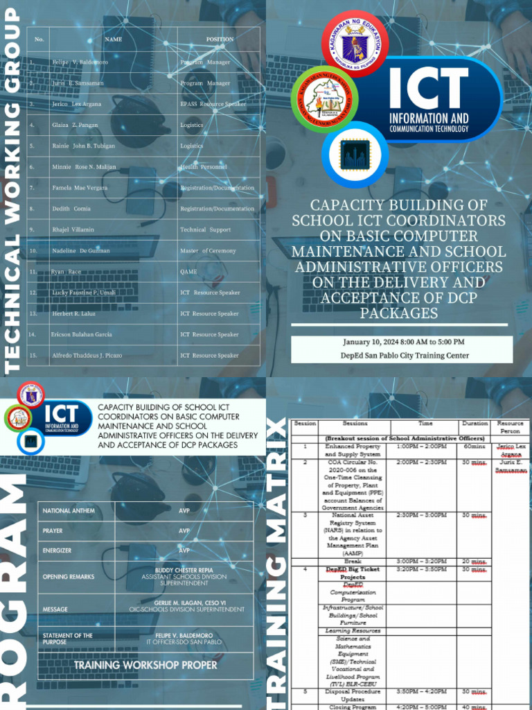ICT Training 2024 | PDF