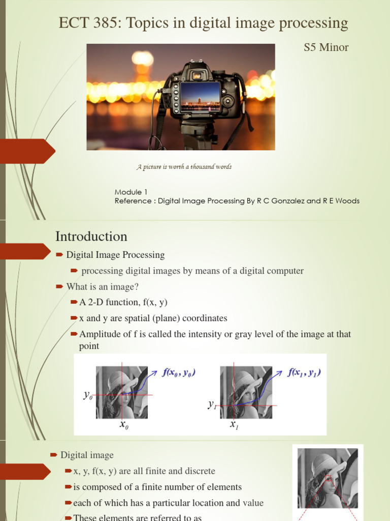 Module1 Full | PDF | Charge Coupled Device | Eye