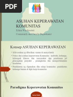 Format Pengkajian Asuhan Keperawatan Komunitas | PDF | Pengembangan Diri | Kesehatan Holistik