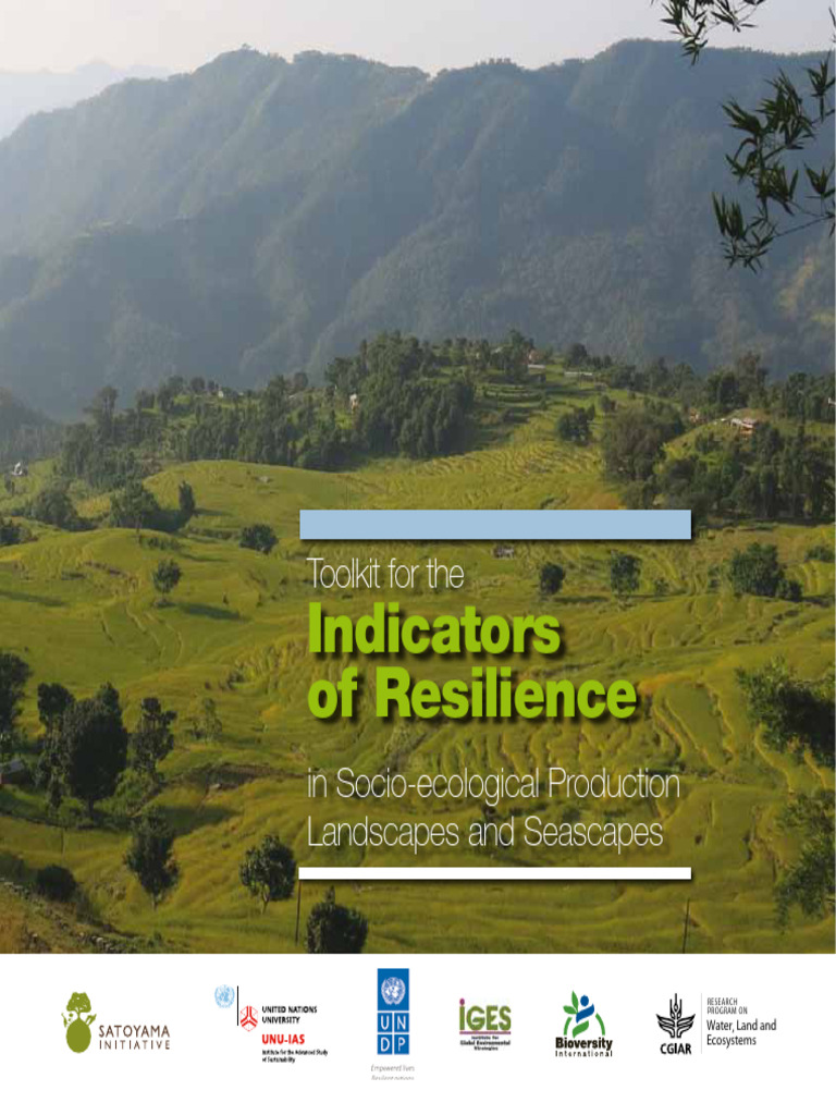 Toolkit For The Indicators of Resilience | PDF | Biodiversity | Ecosystem