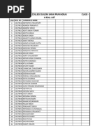 12th Class Student Roll Number List | PDF